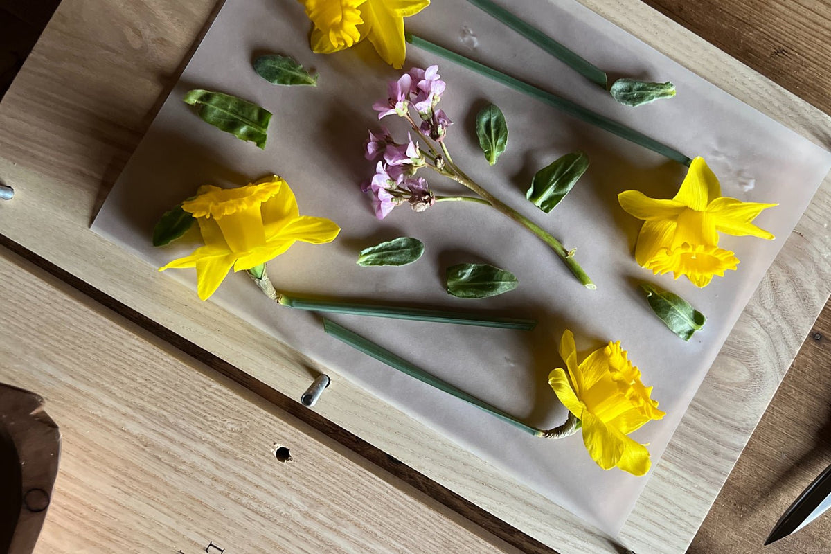 El arte de prensar flores – Los Jabones de Mi Mujer